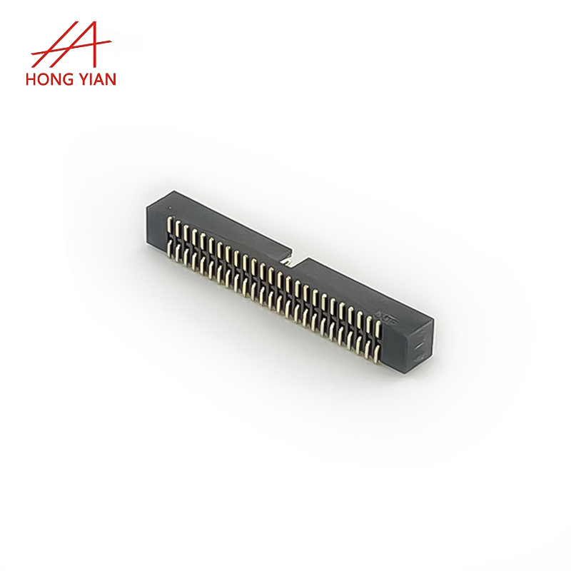Pitch 1.27mm 50P SMT Type Box Header Connector-Cable Assembly Connector ...