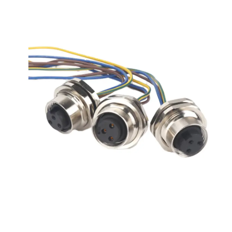 M5 M6 M8 M12 Wire Circular Connectors-Cable Assembly Connector ...
